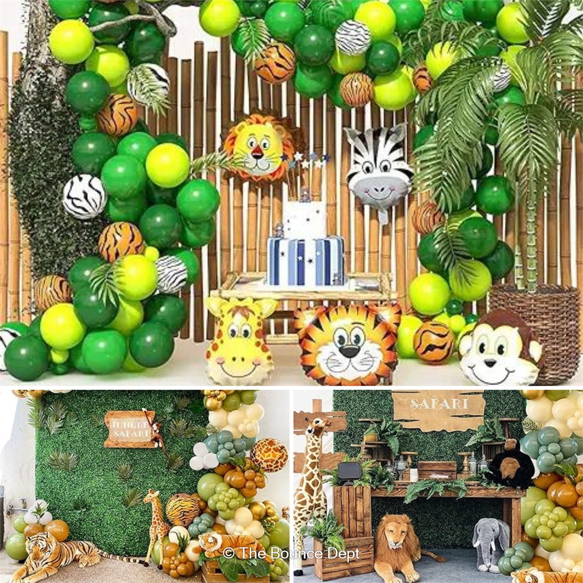 Jungle Balloon Arch - Hire in Hampshire | The Bounce Dept