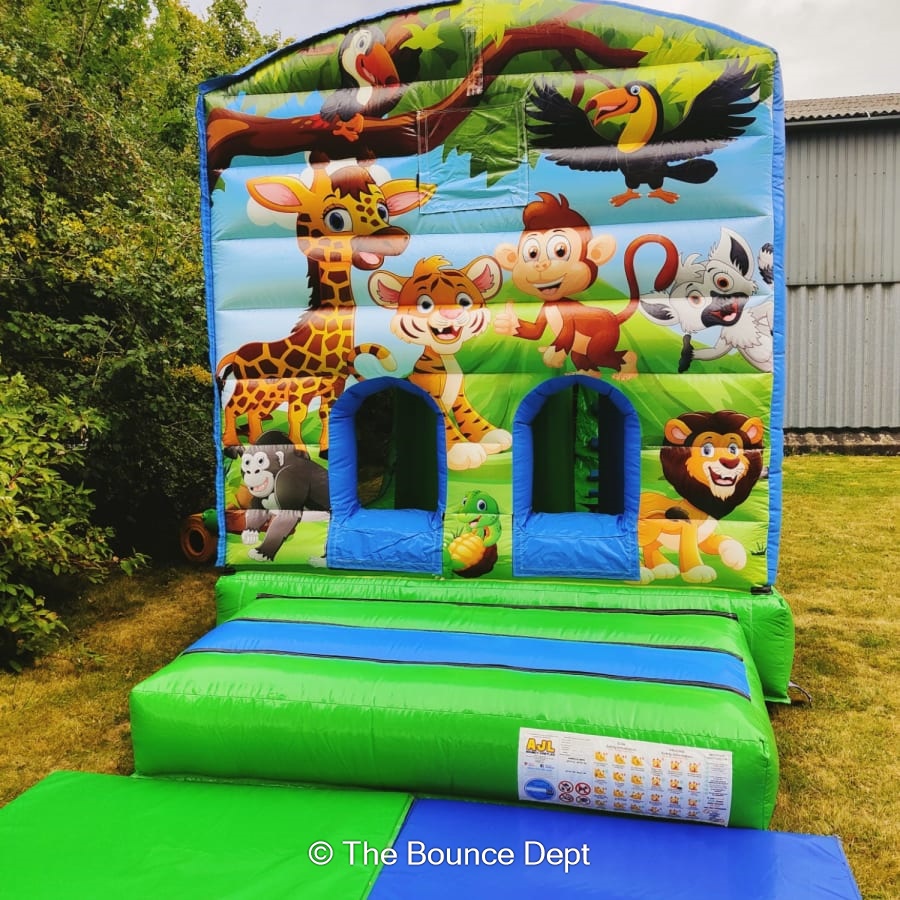 Jungle Obstacle Course - Hire in Hampshire | The Bounce Dept