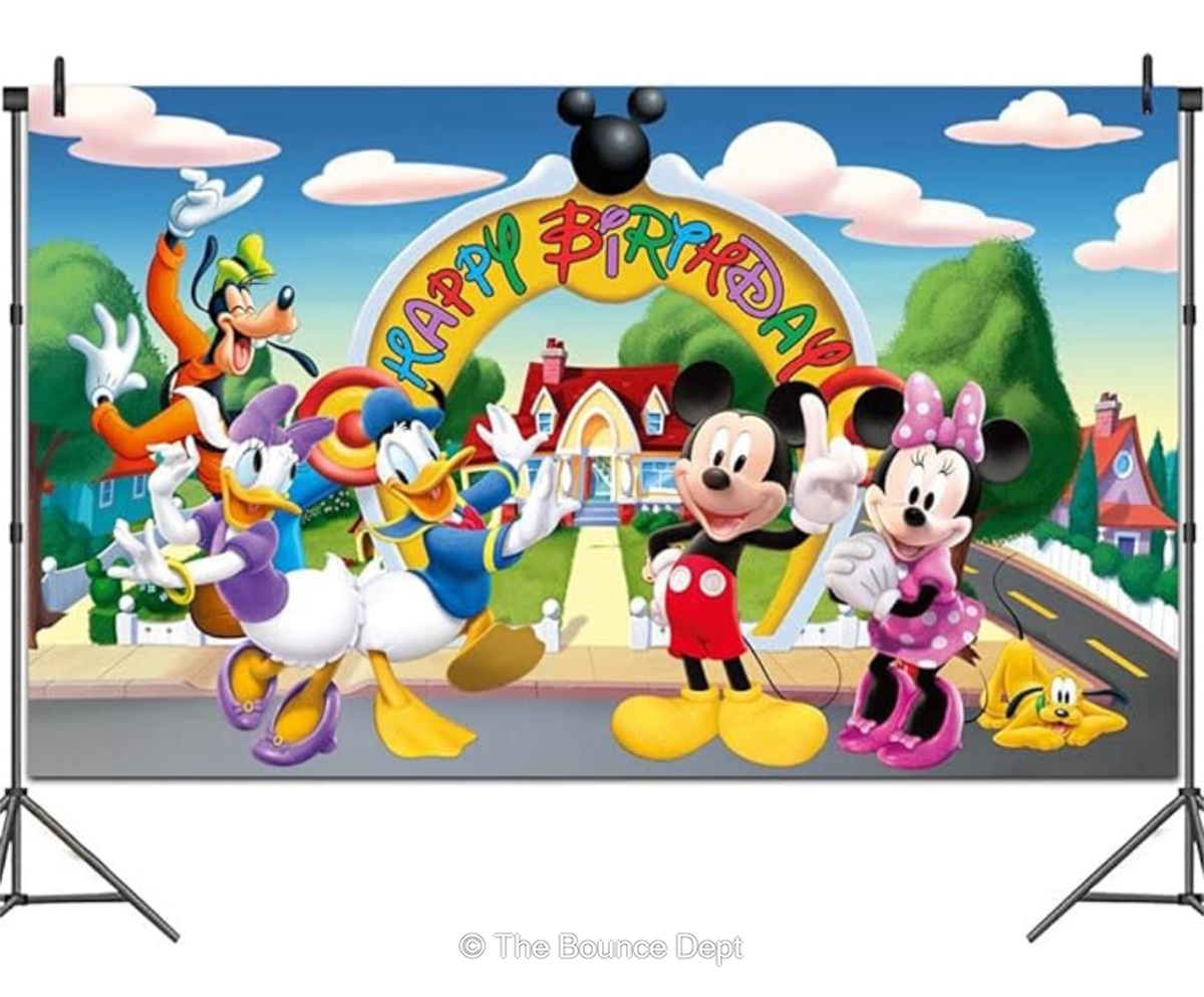 Mickey Mouse Clubhouse Backdrop 357 Mouse Clubhouse Stock Photos,