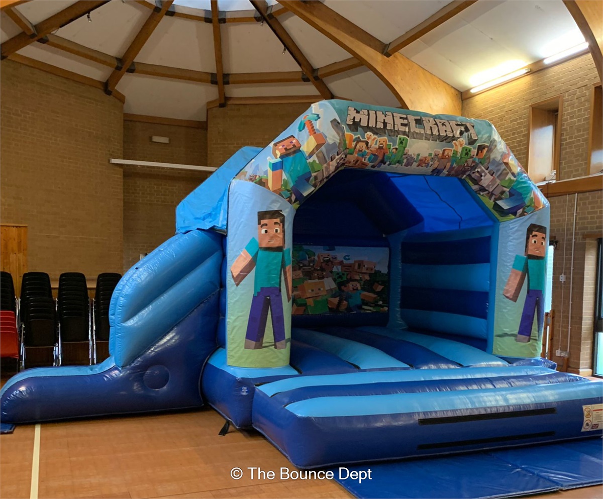 Minecraft Bouncy Castle Hire | Inflatable Adventure