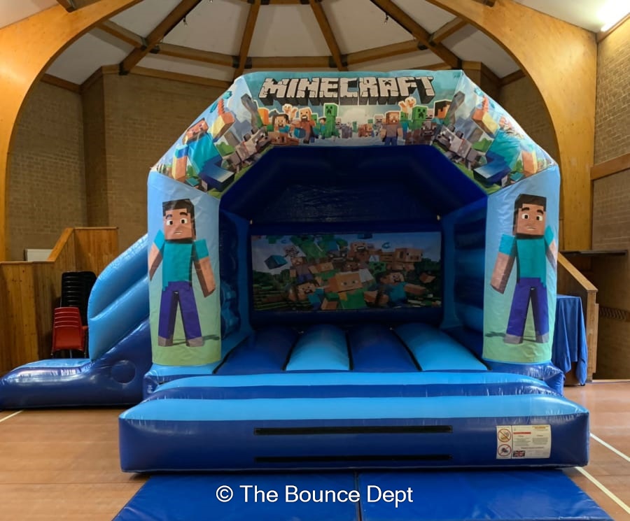 Minecraft Bouncy Castle Hire | Inflatable Adventure