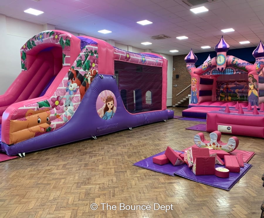 Princess Obstacle Course - Hire in Hampshire | The Bounce Dept
